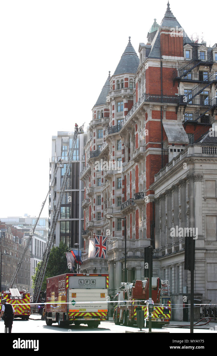 Firefighters mandarin oriental hotel hi-res stock photography and ...