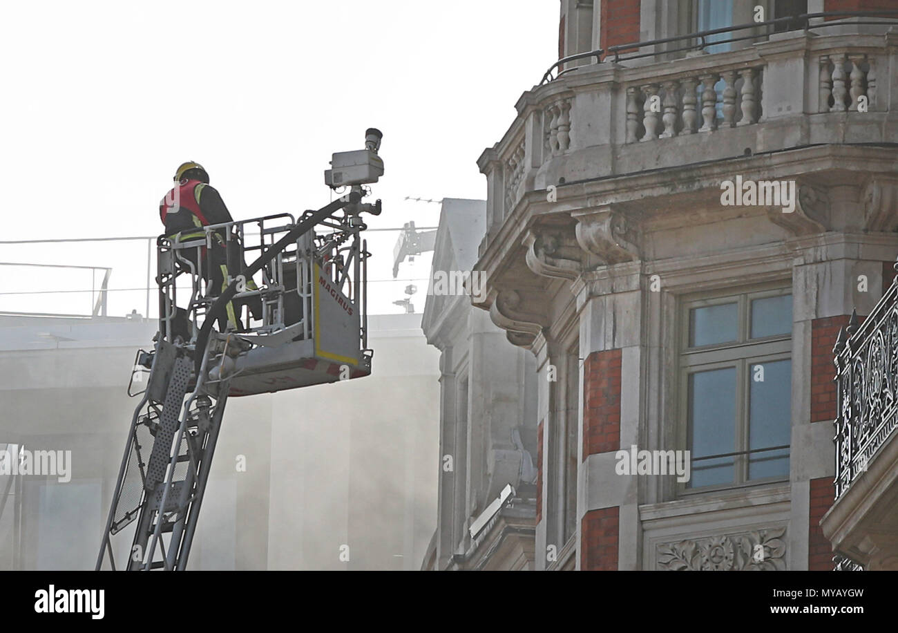 Firefighters mandarin oriental hotel hi-res stock photography and ...