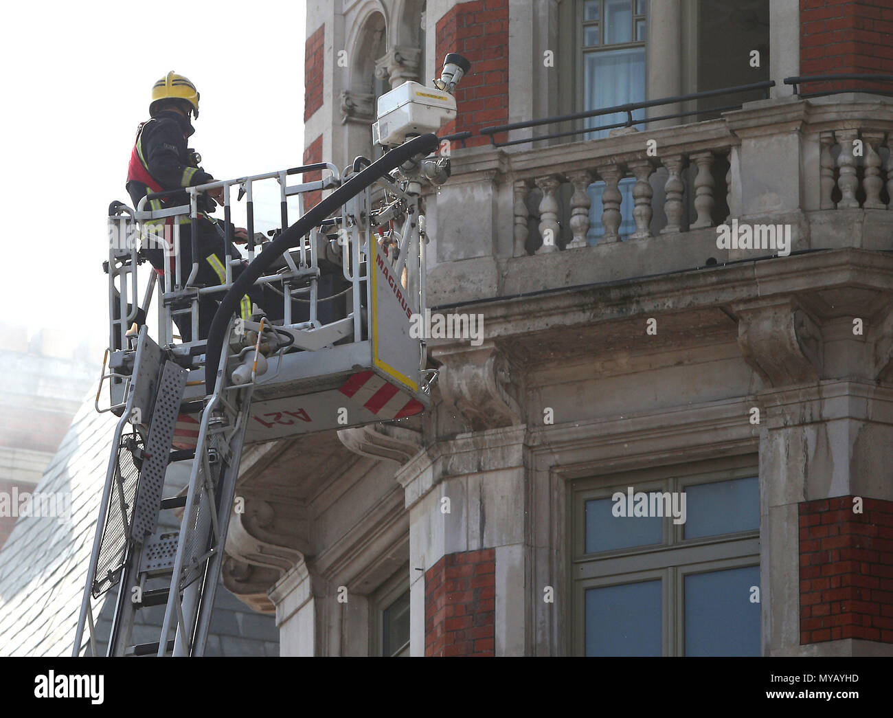 Firefighters mandarin oriental hotel hi-res stock photography and ...
