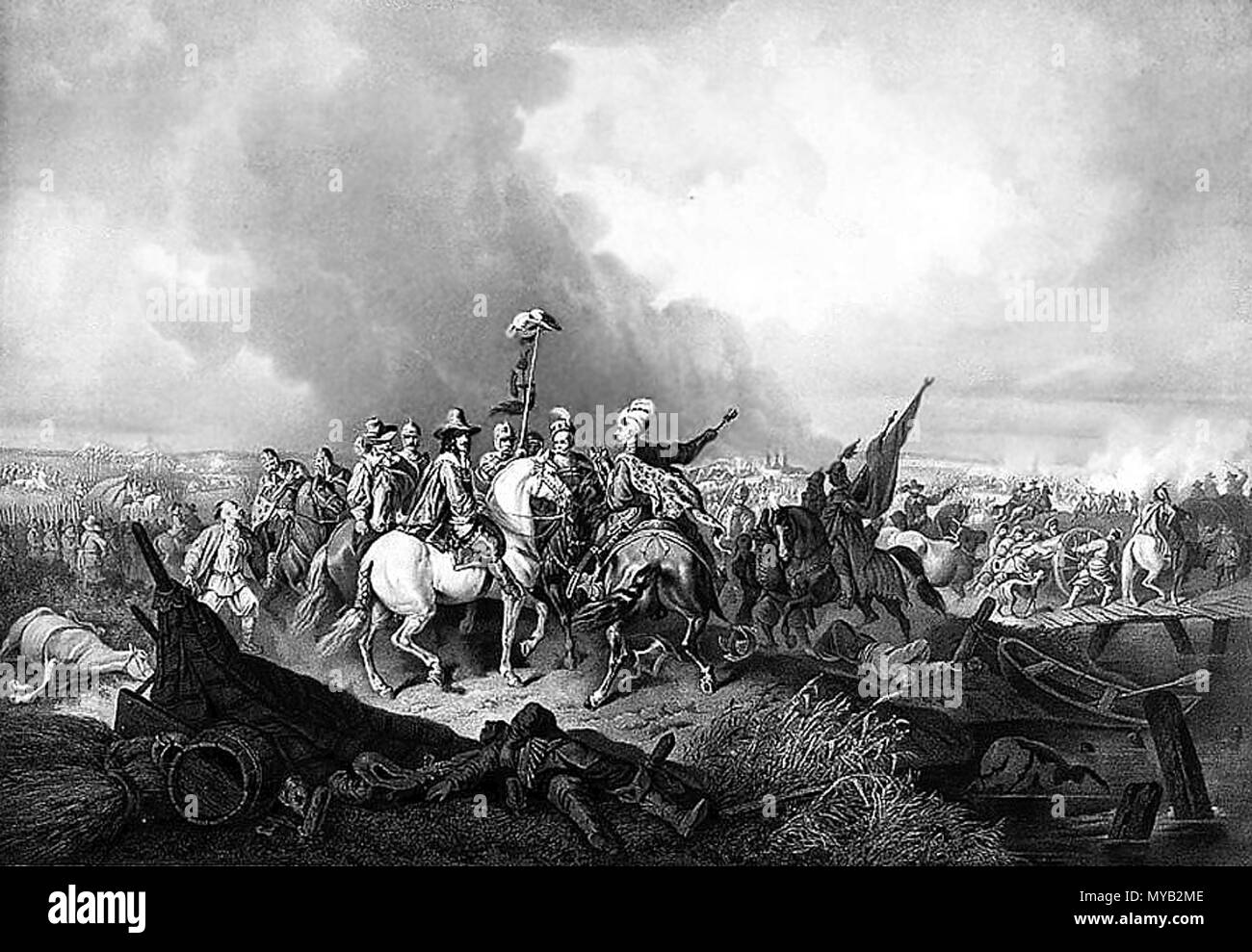 . Battle of Beresteczko . 1863 66 Battle of Beresteczko 1651 1 Stock ...
