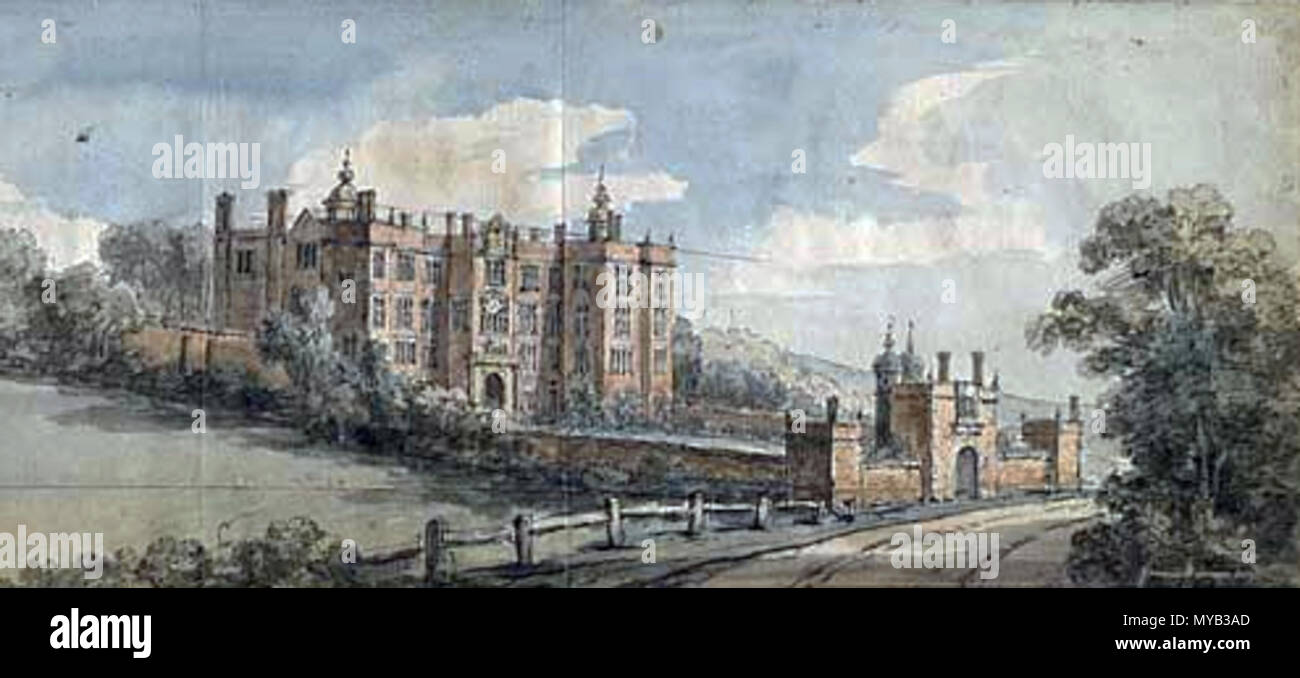 . English: Lord Paget's House, Beaudesert, in Staffordshire.' Showing ...