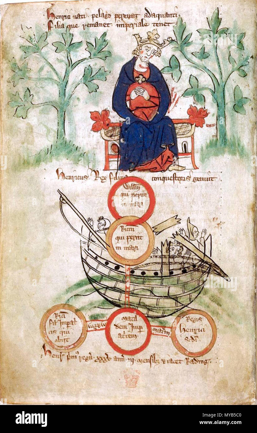 . English: King Henry I and the sinking White Ship . 18 January 2012 ...