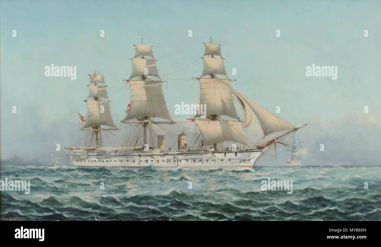 . HMS 'Boadicea' . between 1892 and 1894. Henry J. Morgan (1839–1917 ...