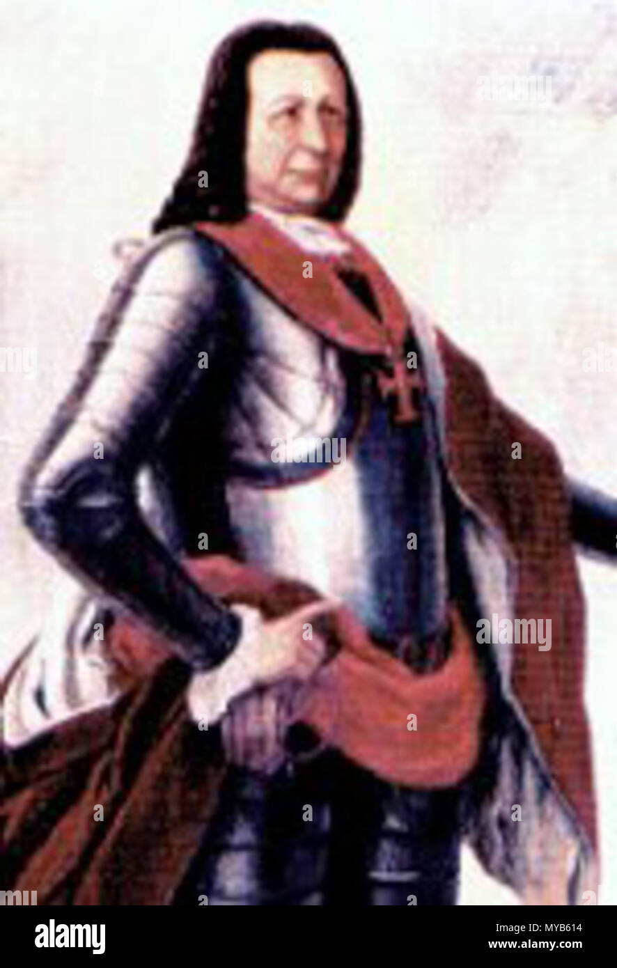 . Portrait of Gomes Freire de Andrade, Count of Bobadela, Governor of ...