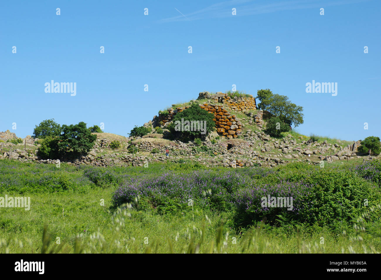Macomer, Sardinia, Italy. Tamuli archeological area Stock Photo - Alamy