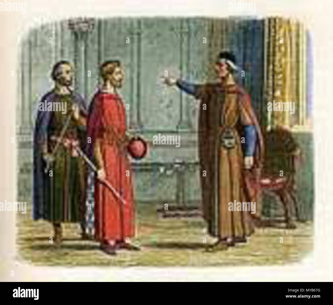 . English: Humphrey de Bohun, 3rd Earl of Hereford and Roger Bigod, 5th ...