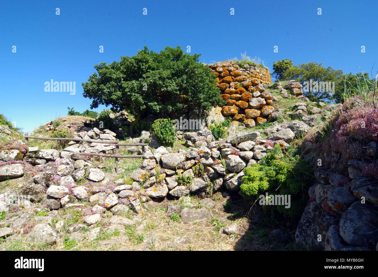 Macomer, Sardinia, Italy. Tamuli archeological area Stock Photo - Alamy
