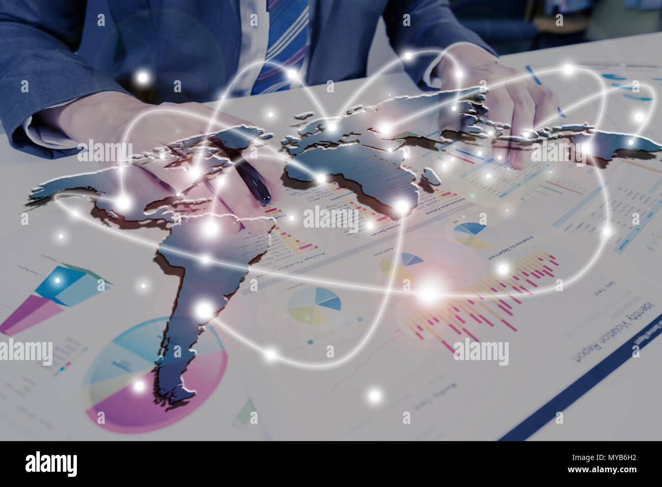 Digital globalization hi-res stock photography and images - Alamy