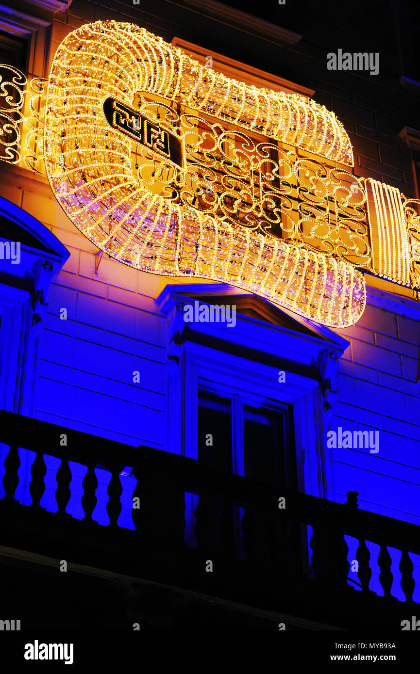 Fendi Flagship store - Rome - Italy Stock Photo - Alamy