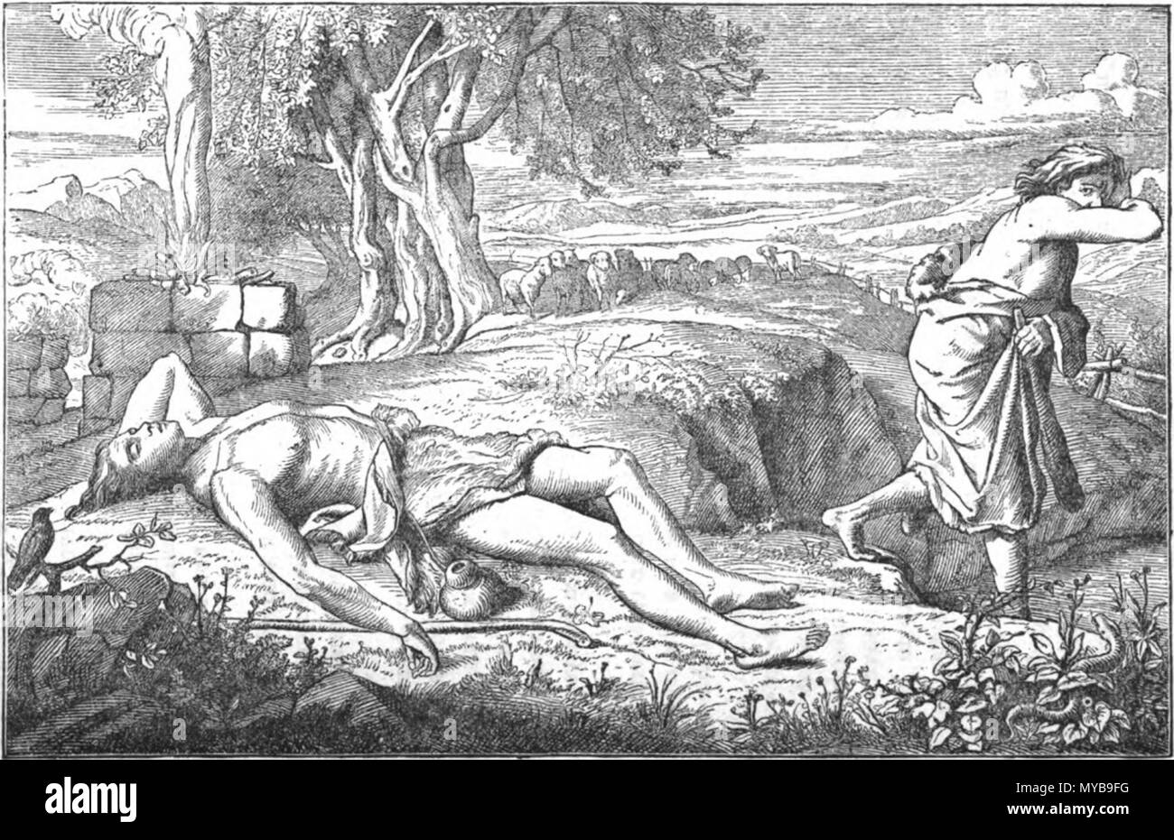 Cain kills Black and White Stock Photos & Images - Alamy