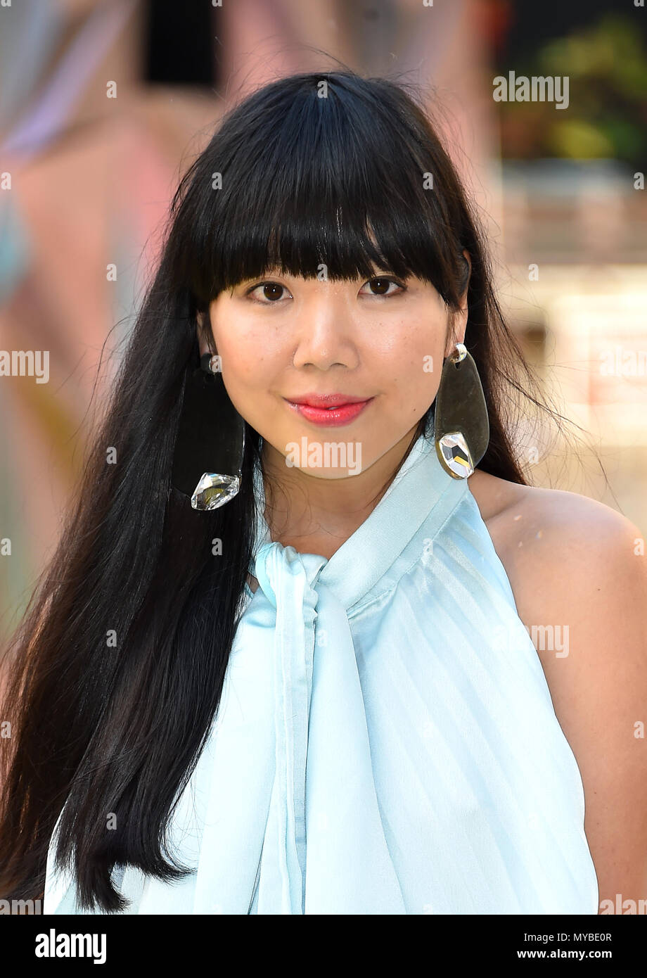 Susie Lau arriving for Royal Academy of Arts Summer Exhibition Preview ...