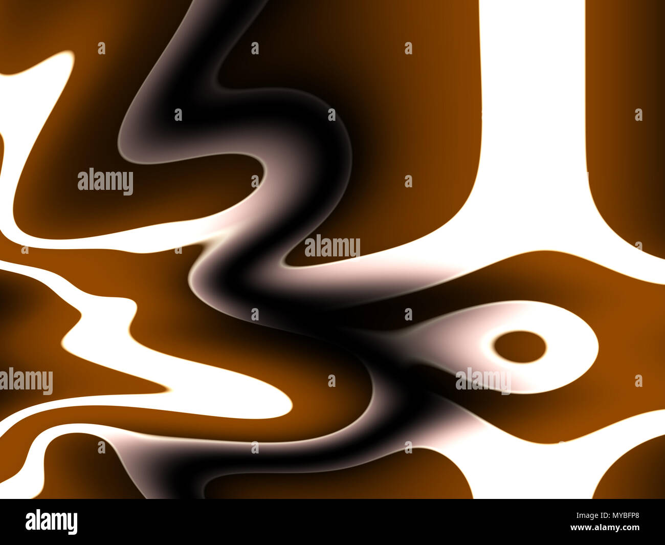 Abstract advertising background, brown and white distorted decorative ...