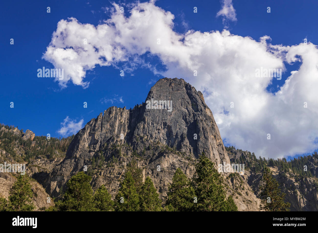 Sentinel Rock, Yosemite National Park, California USA Stock Photo - Alamy