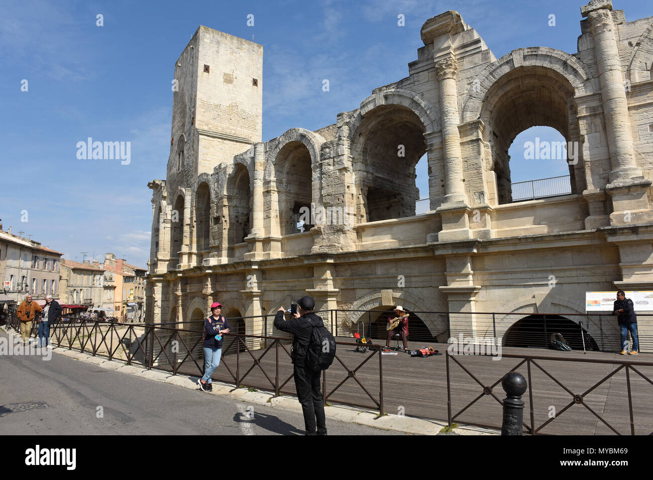 The amphitheater of arles hi-res stock photography and images - Alamy