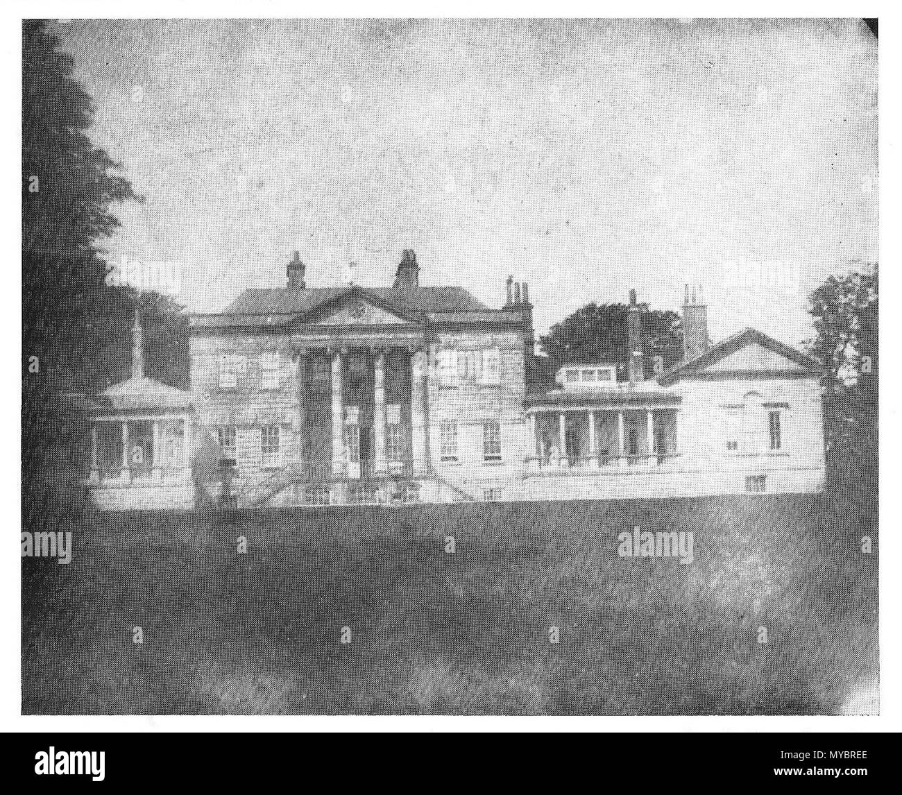 Fox talbot museum at lacock abbey Black and White Stock Photos & Images ...