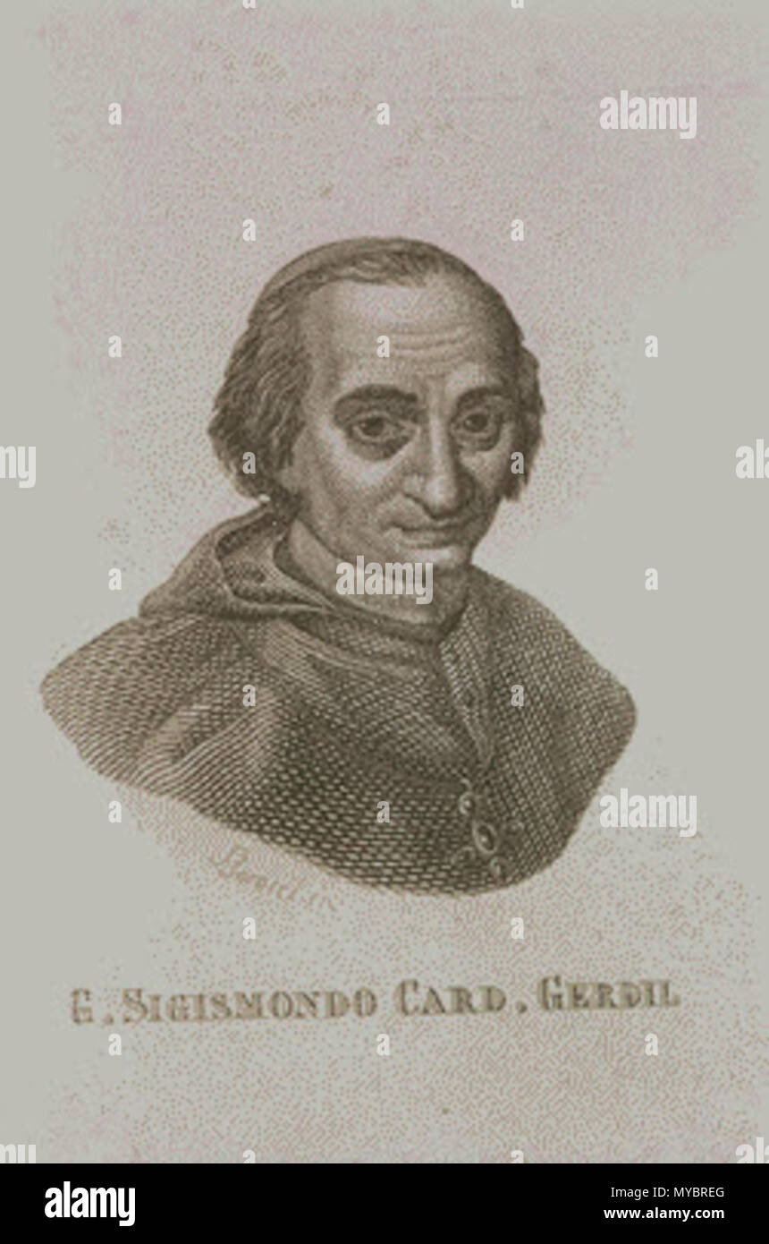 . English: Hyacinthe Sigismond Gerdil . 25 May 2012. Barocci 96 Card ...