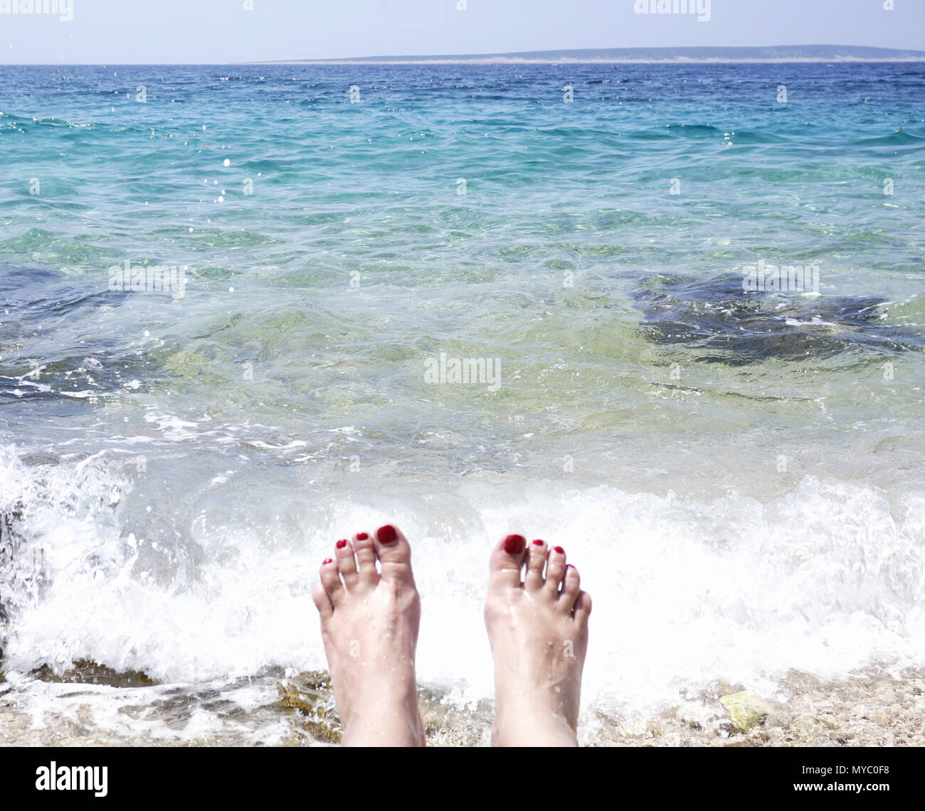 Crystal blue waves hi-res stock photography and images - Alamy