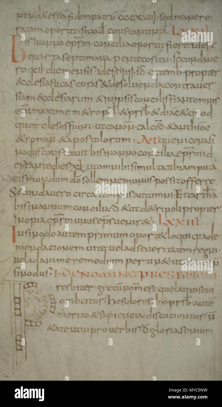 Codex canonum hi-res stock photography and images - Alamy