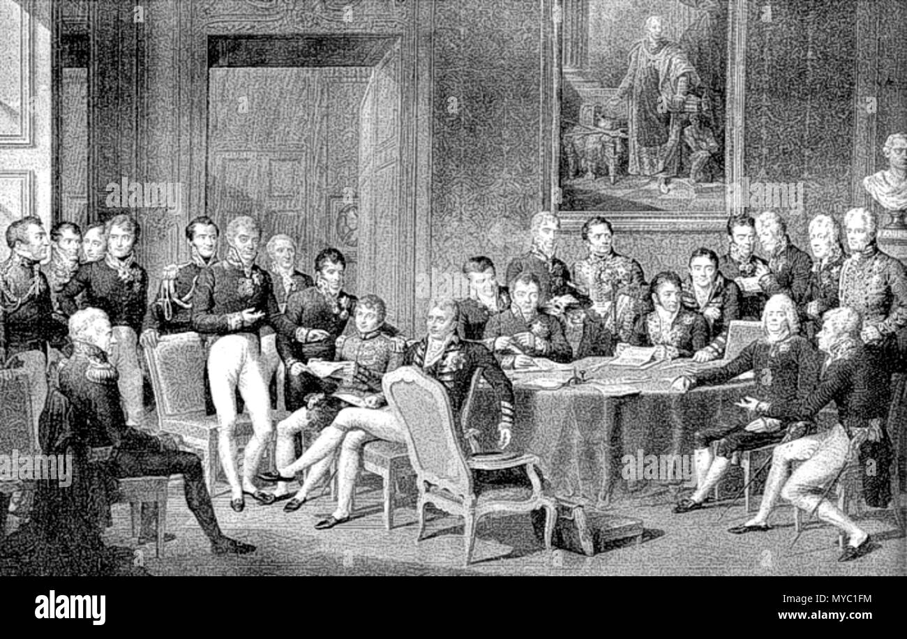 Vienna congress Black and White Stock Photos & Images - Alamy