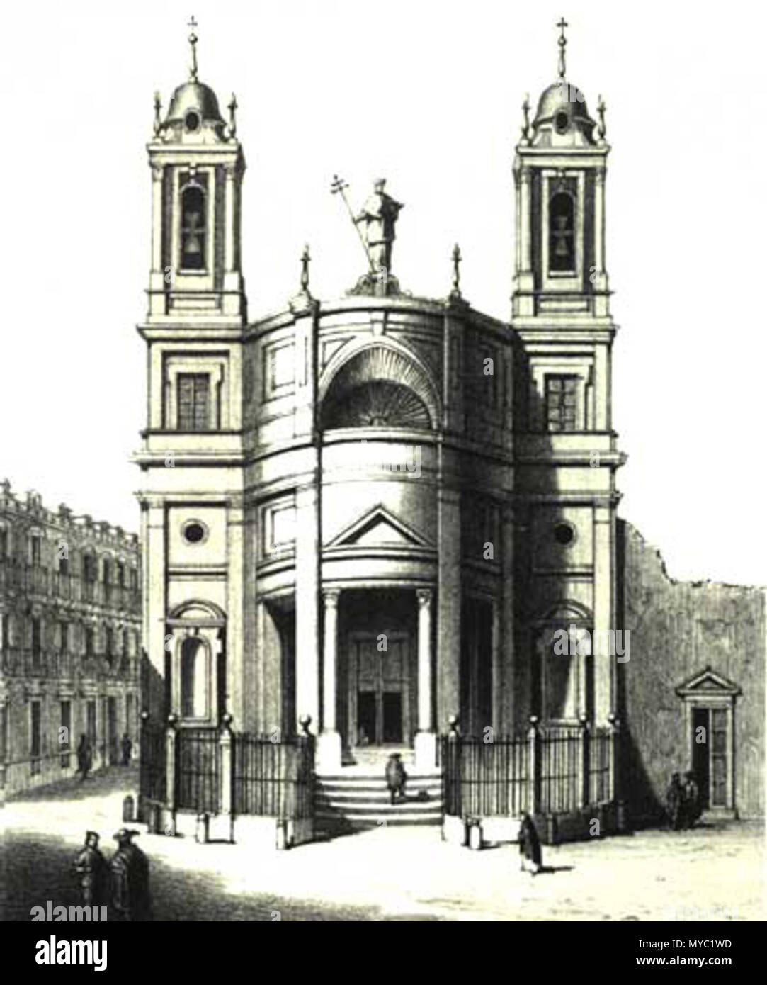 . English: Façade of the monastery of San Norberto (Madrid). Español ...