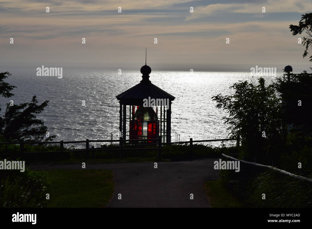 Cape Meares Lighthouse, Cape Meares State Park, Tillamook County ...