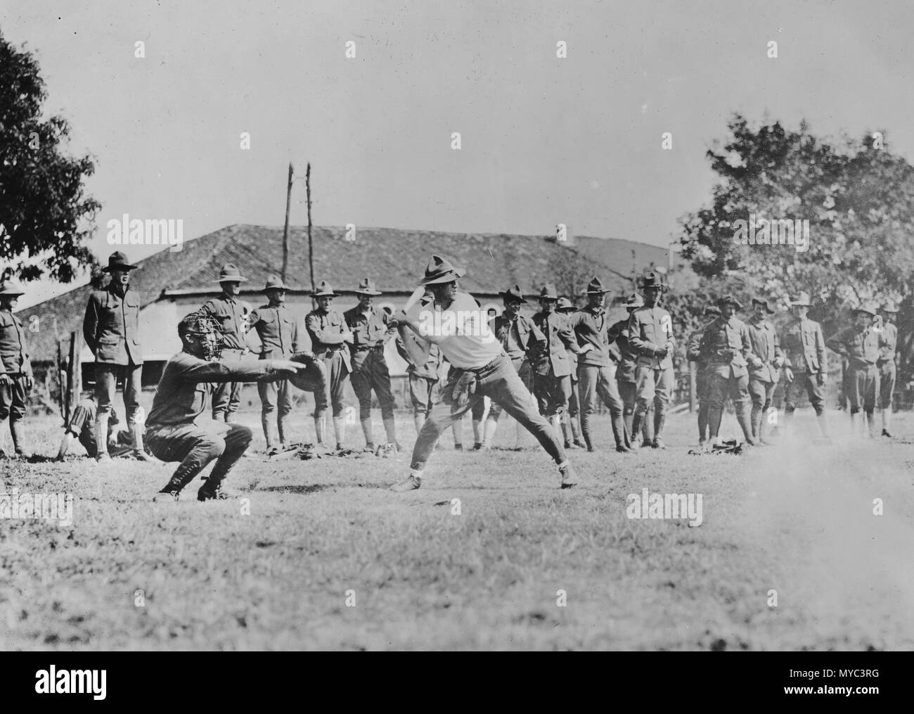 World war i era baseball Black and White Stock Photos & Images - Alamy
