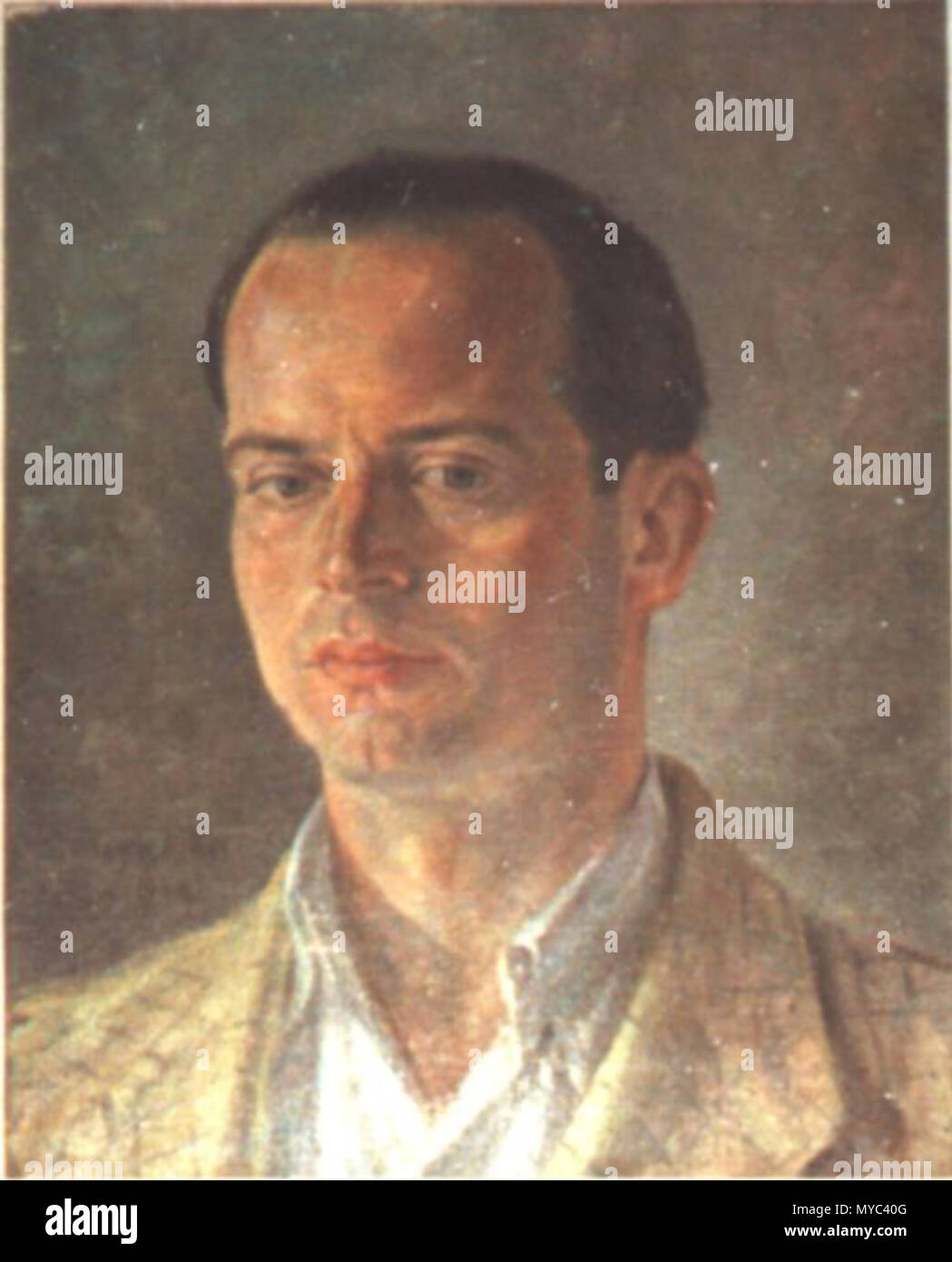 . English: This is a photo of a painting of Dimitri Dalianis made by ...