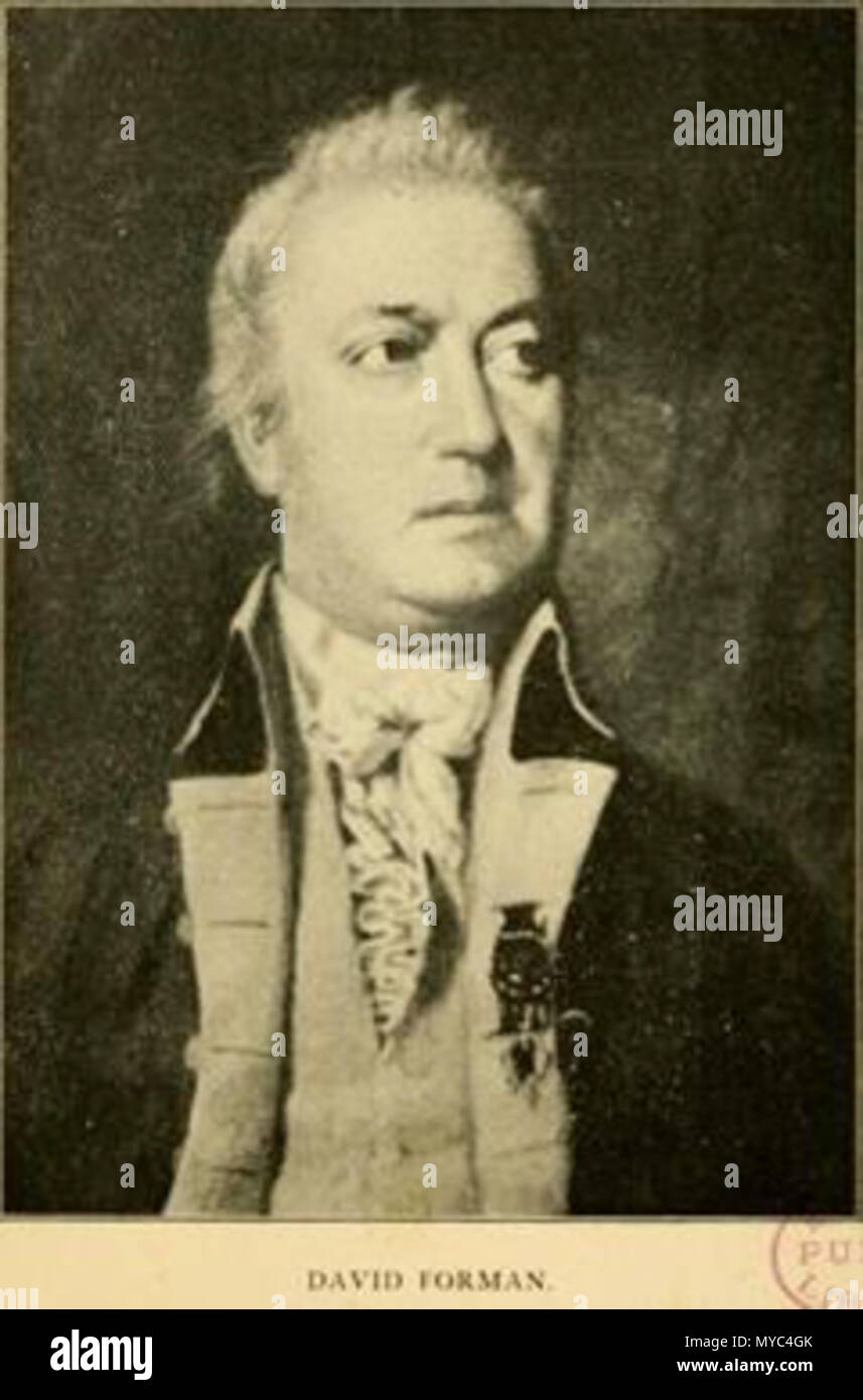 . English: Crayon drawing of David Forman (1745-1797) by James Sharples ...