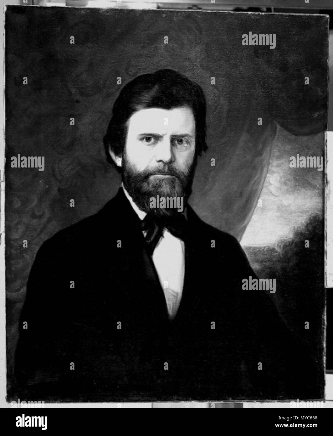 . English: Nelson Dewey (1813-1889) . circa 1850. Unknown 139 Nelson ...