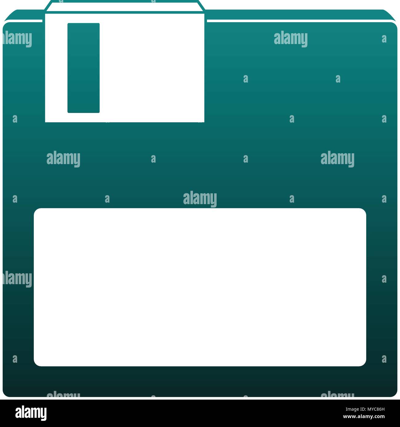 Diskette save symbol blue lines Stock Vector Image & Art - Alamy