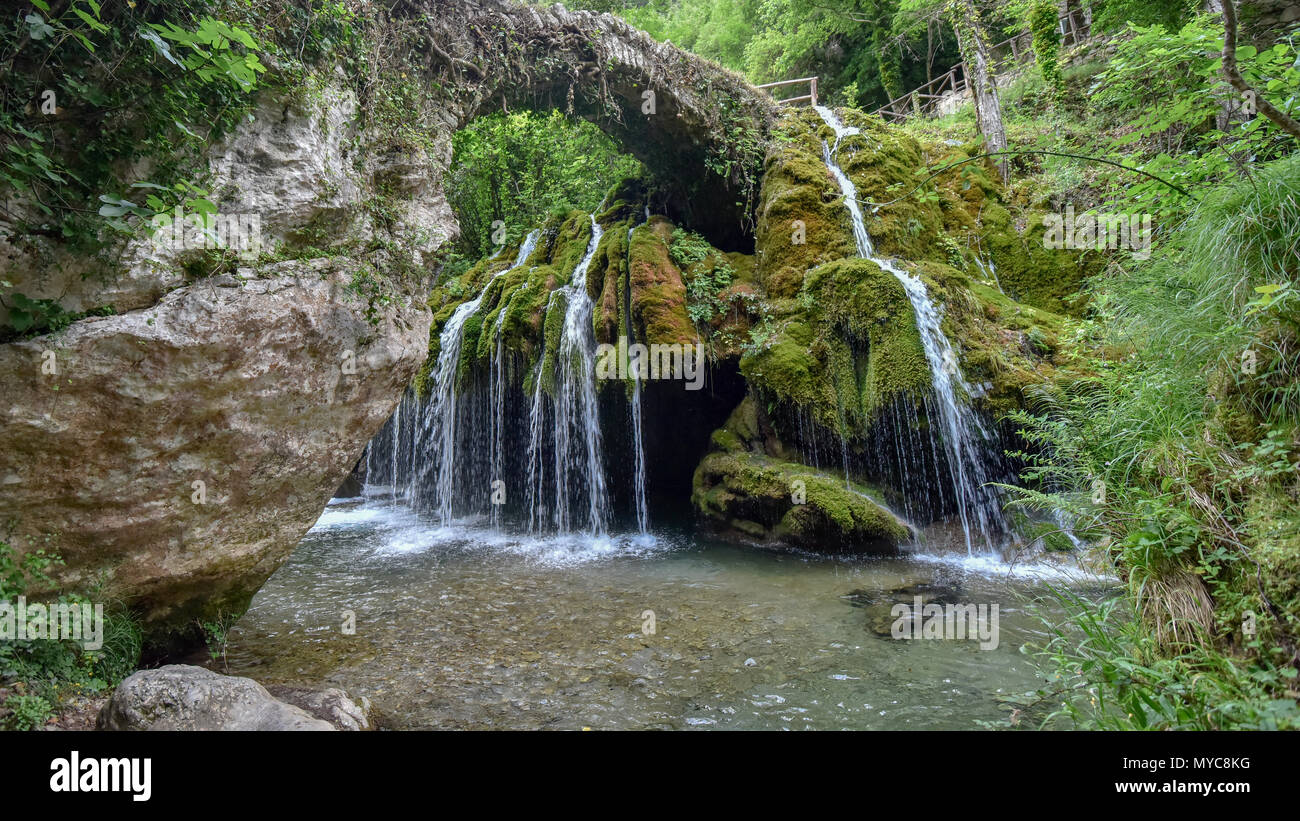 Casaletto Spartano, Oasi wwf, Cilento National Park, Italy Stock Photo ...