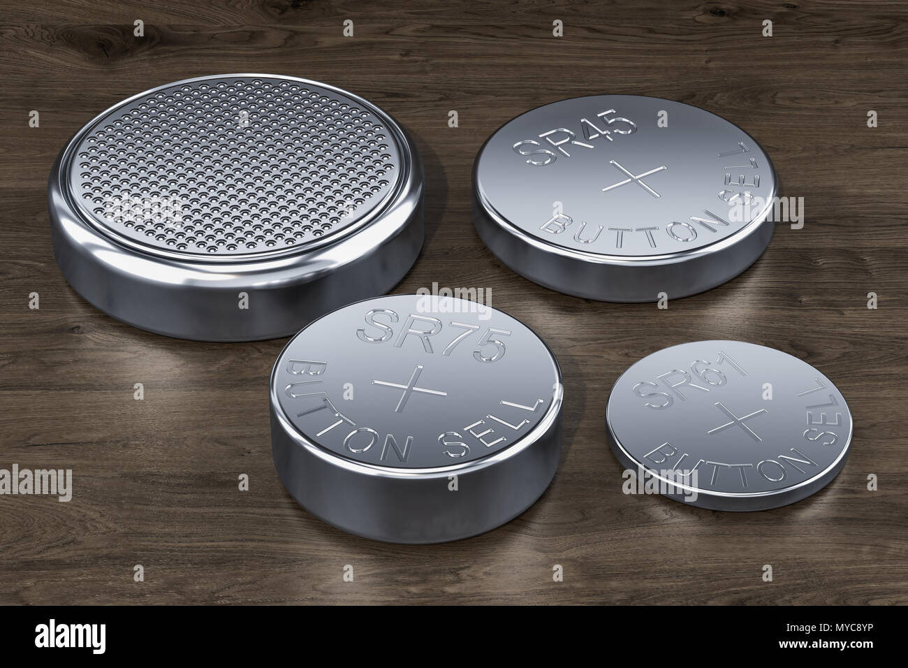 Button cells hi-res stock photography and images - Alamy