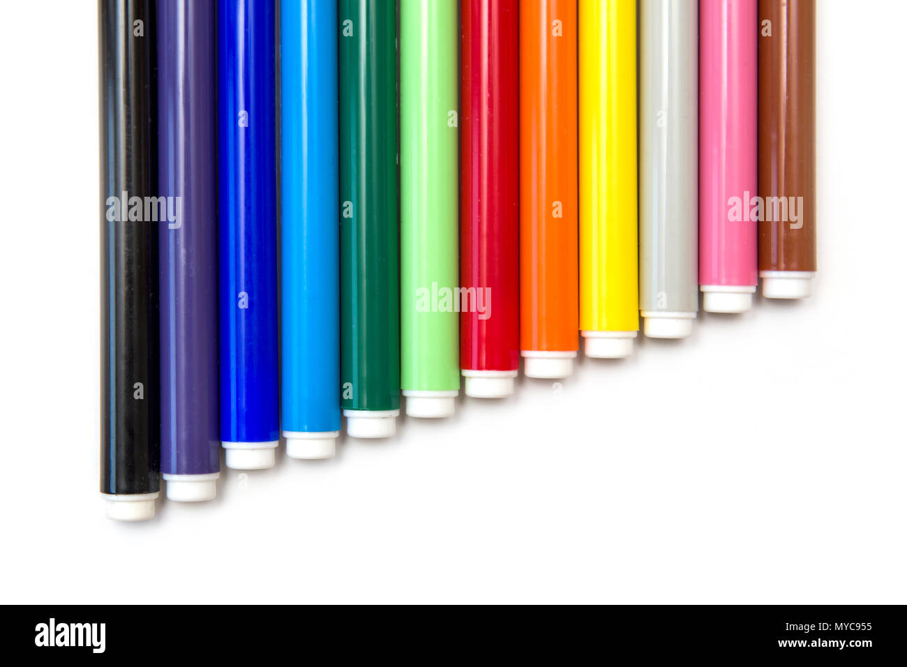 Set of markers hi-res stock photography and images - Alamy