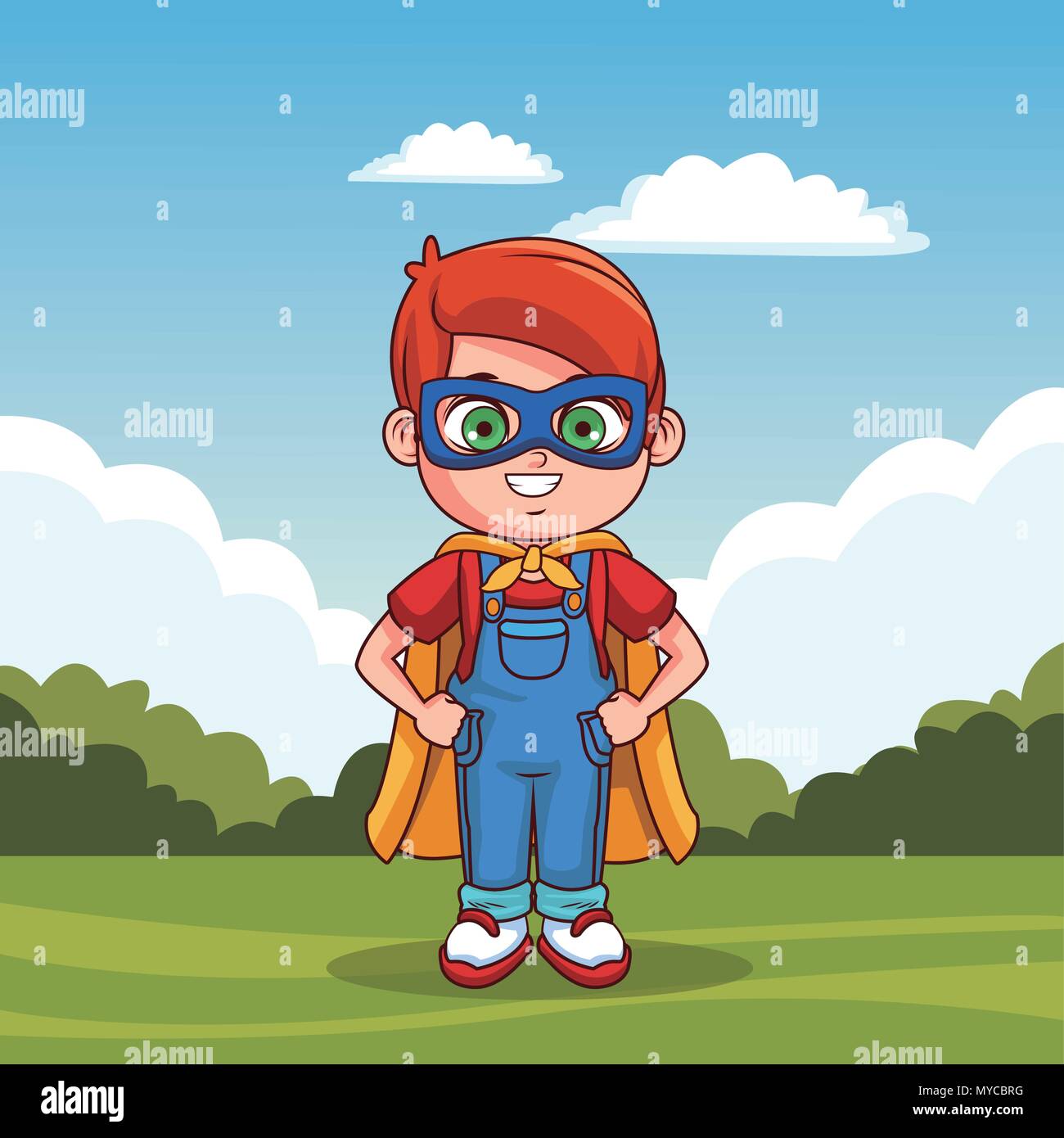 Cute boy cartoon Stock Vector Image & Art - Alamy