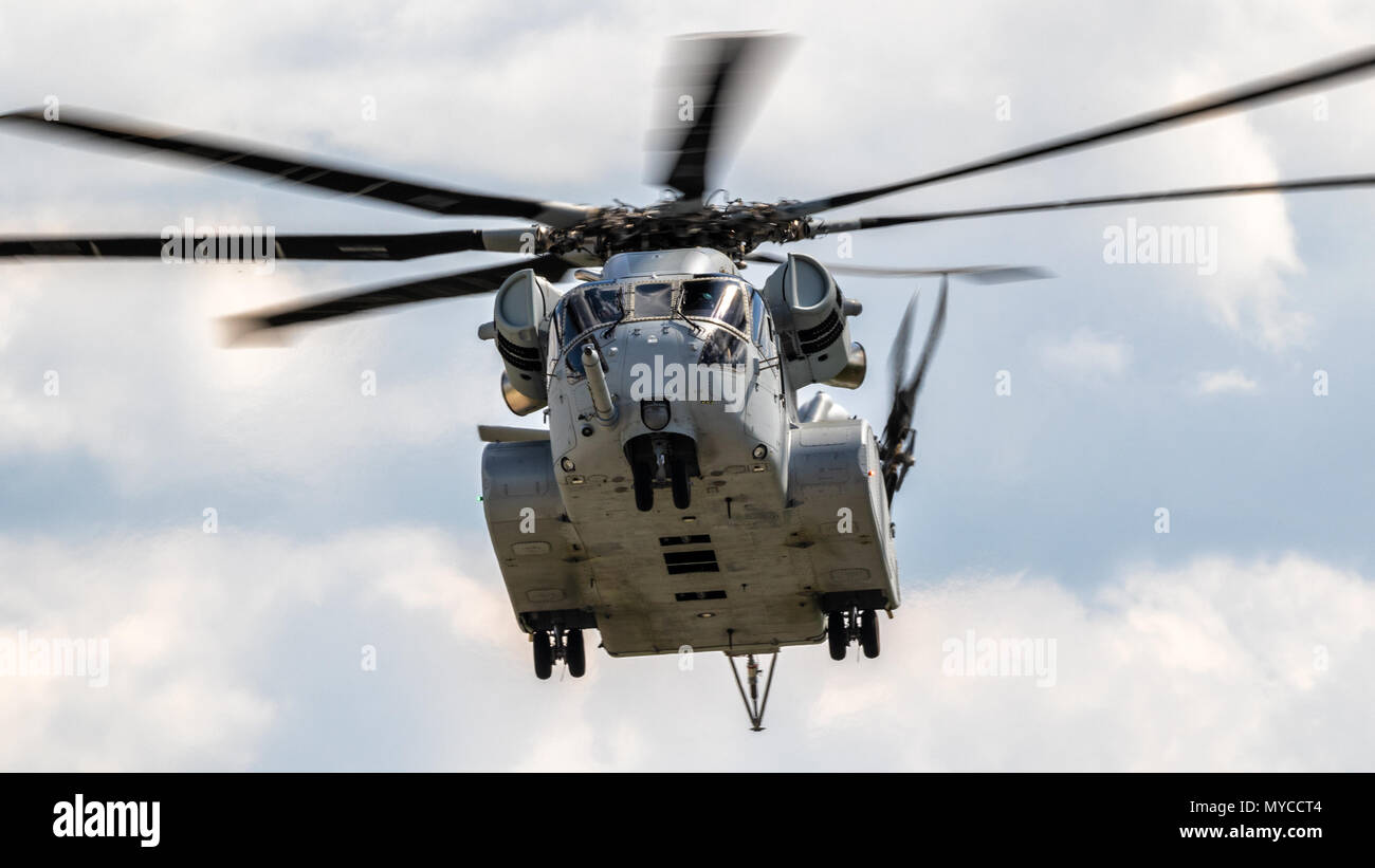 BERLIN - APR 27, 2018: New Sikorsky CH-53K King Stallion heavy-lift ...