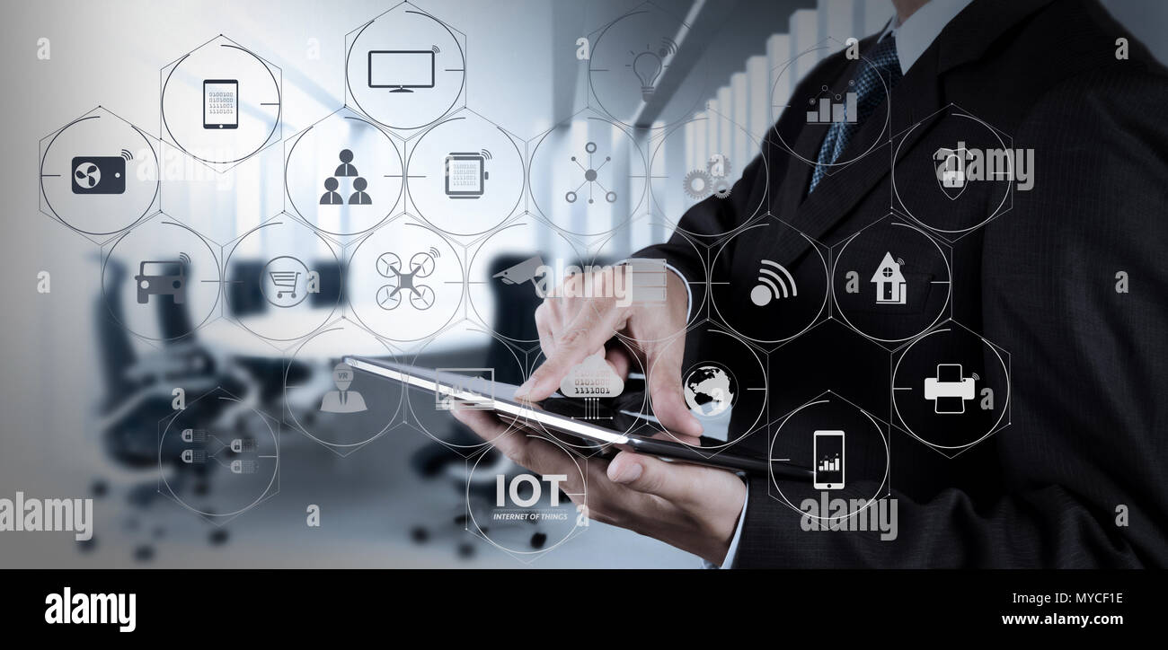 Internet of Things (IOT) technology with AR (Augmented Reality) on VR ...