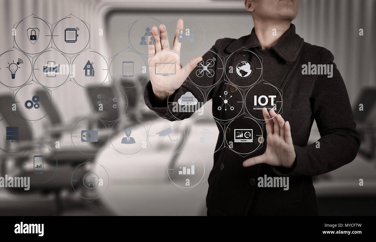 Internet of Things (IOT) technology with AR (Augmented Reality) on VR ...