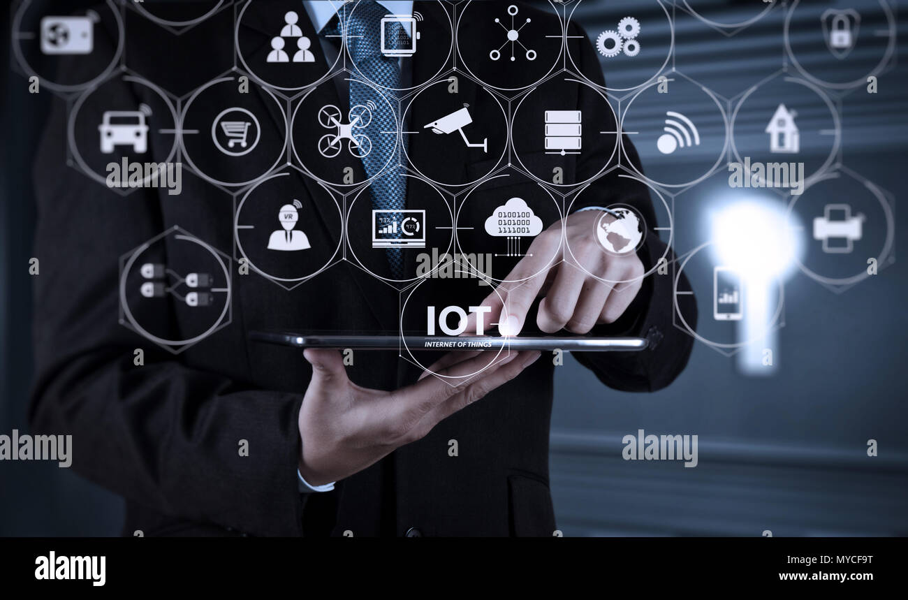 Internet of Things (IOT) technology with AR (Augmented Reality) on VR ...