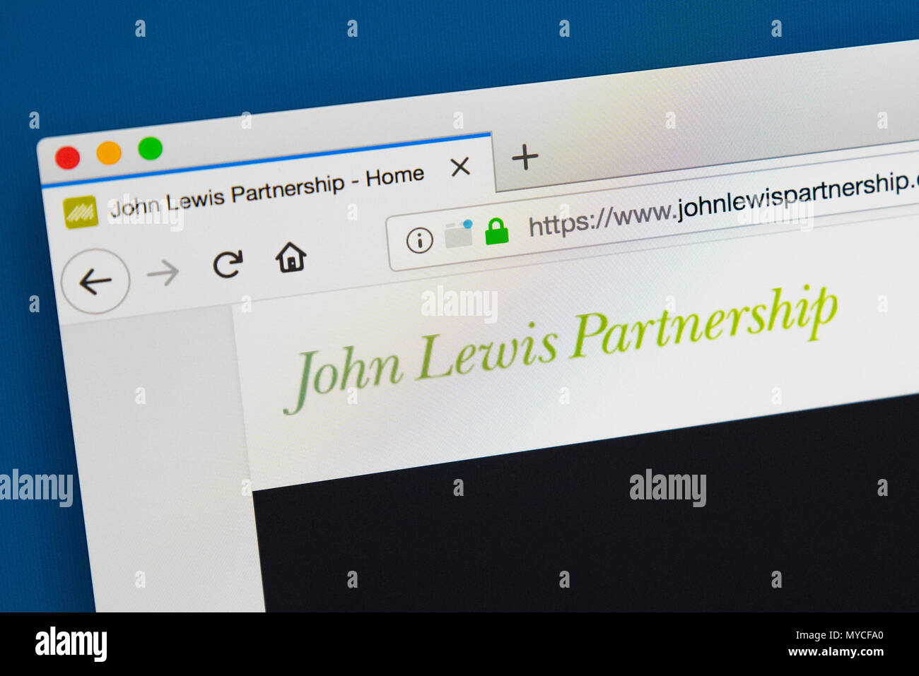 John lewis at home sign hi-res stock photography and images - Alamy