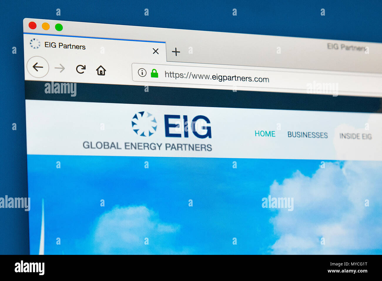 Eig business logo hi-res stock photography and images - Alamy