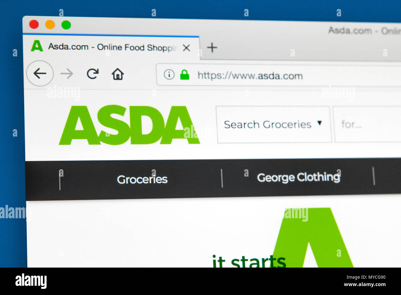 Asda web hi-res stock photography and images - Alamy