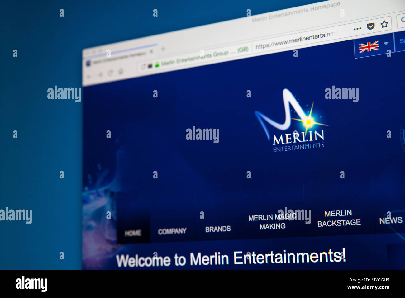 Merlin entertainments logo hi-res stock photography and images - Alamy
