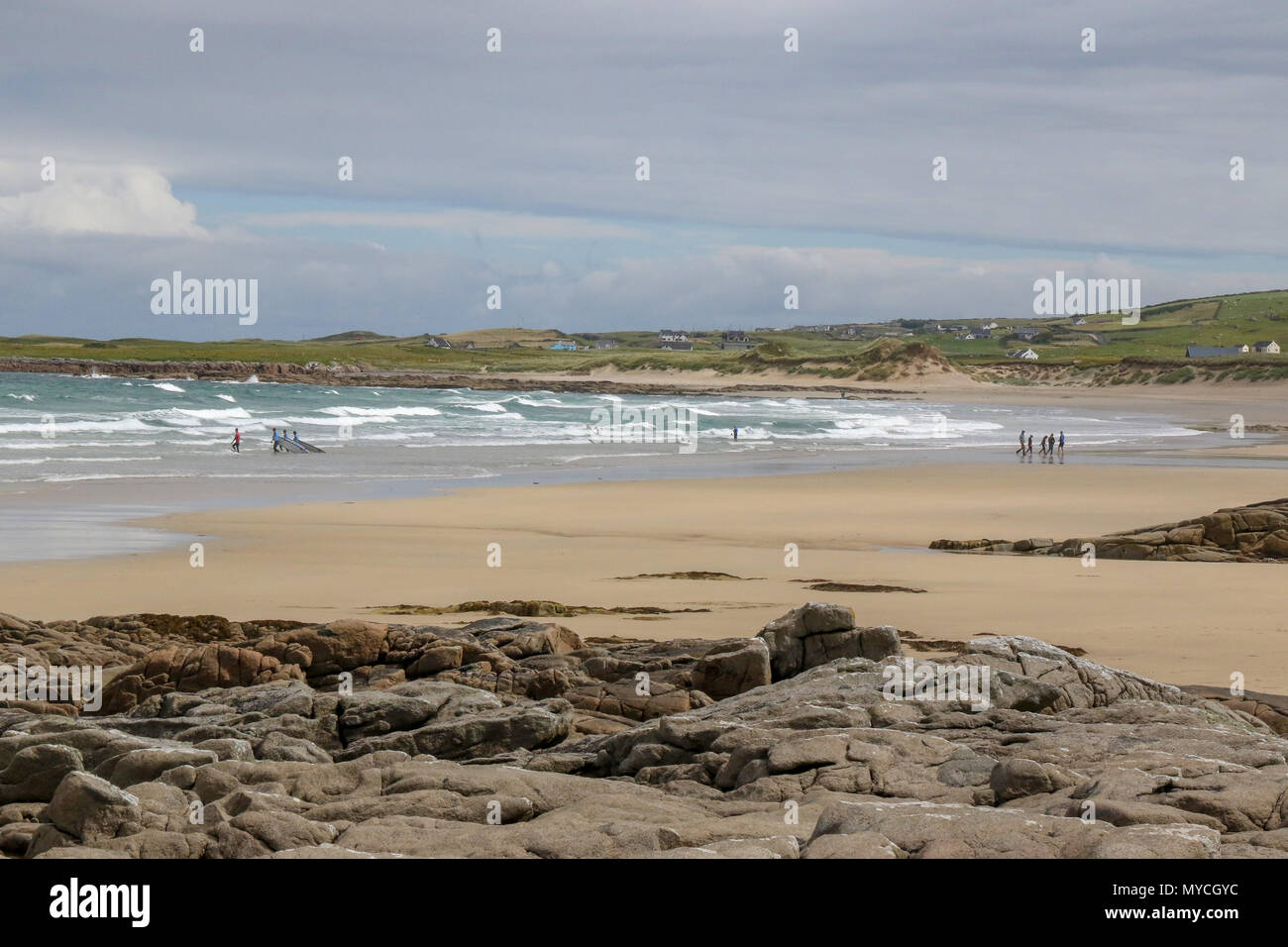 Surfing beach fanad hi-res stock photography and images - Alamy