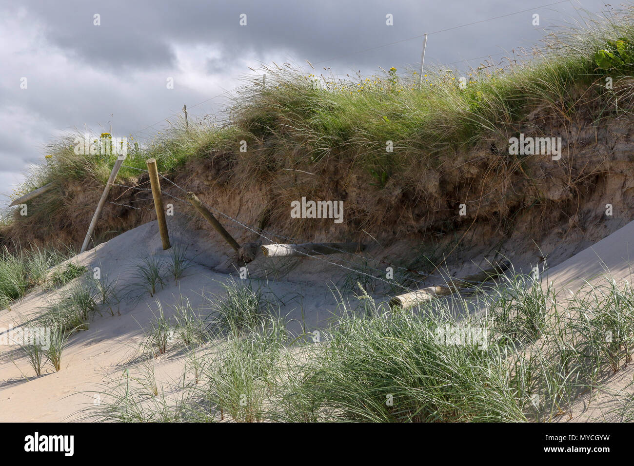 Sand dune collapse hi-res stock photography and images - Alamy