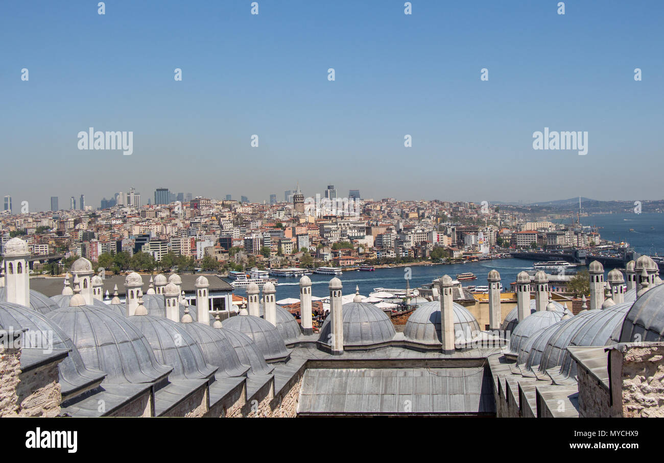 Fine example of ottoman Turkish tower architecture masterpieces Stock ...