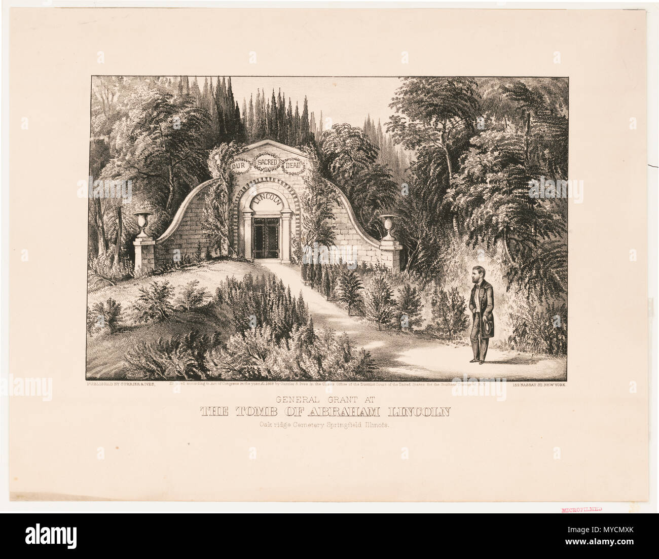 1860s oak ridge cemetery hi-res stock photography and images - Alamy