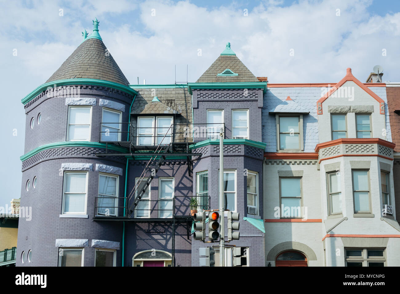 Dc Row Homes High Resolution Stock Photography and Images - Alamy