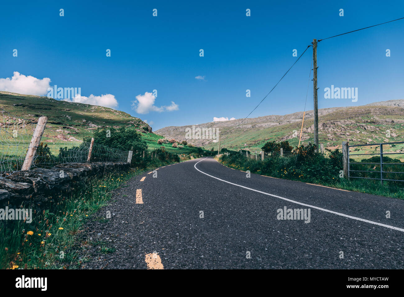 The scenic road of Healy Pass, a 12 km route worth of hairpin turns ...