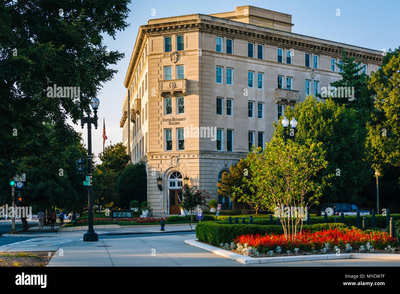 The United Methodist Building, in Capitol Hill, Washington, DC Stock ...
