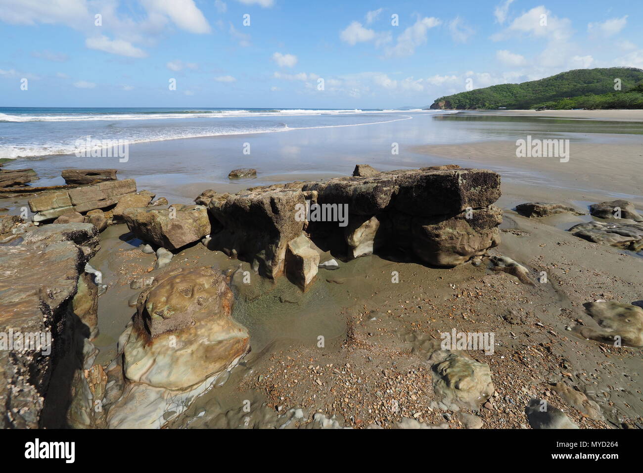 Playa El Coco, Nicaragua Stock Photo - Alamy